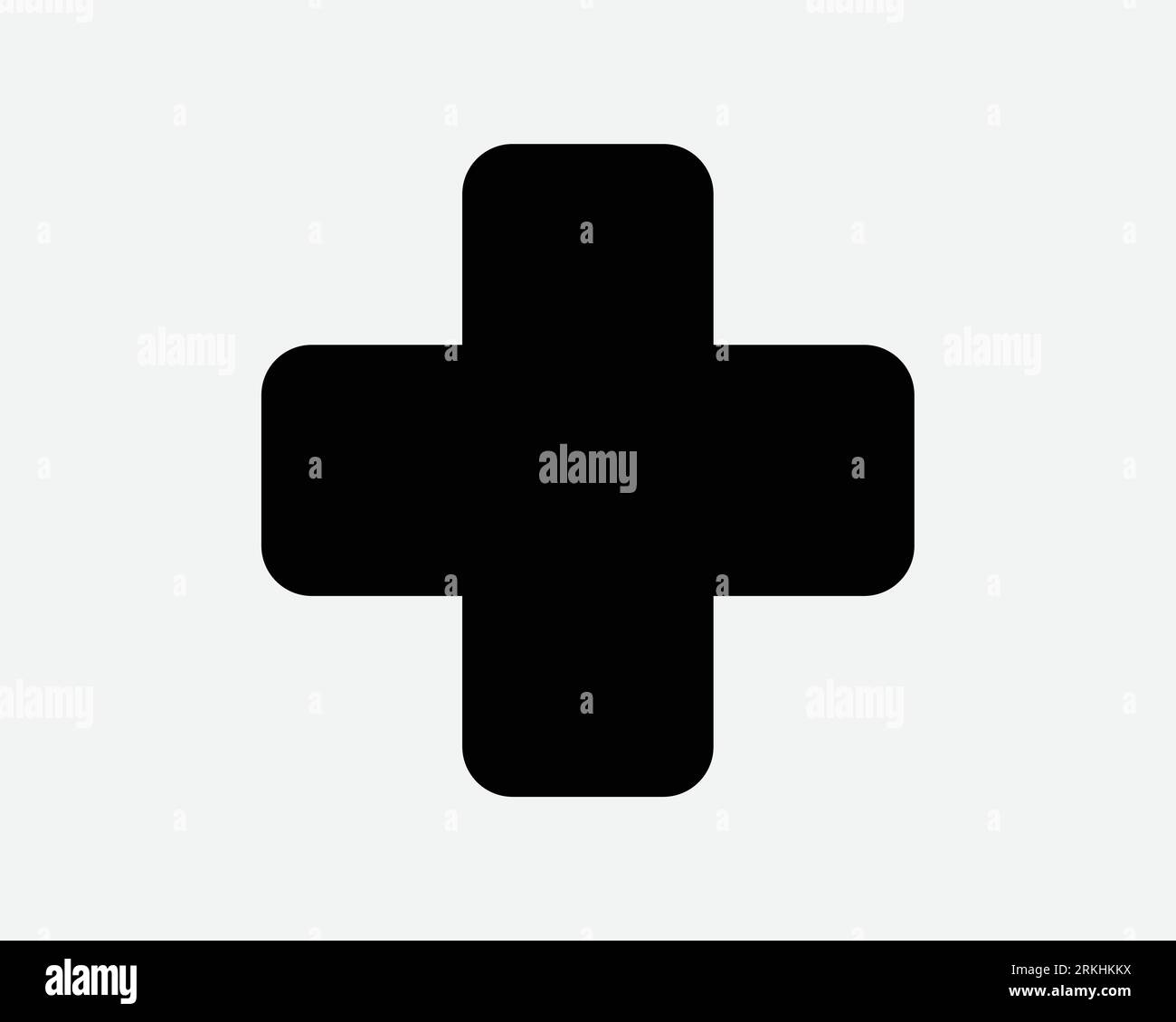 Healthcare Cross Icon Medical Health Care Hospital First Aid Sign ...