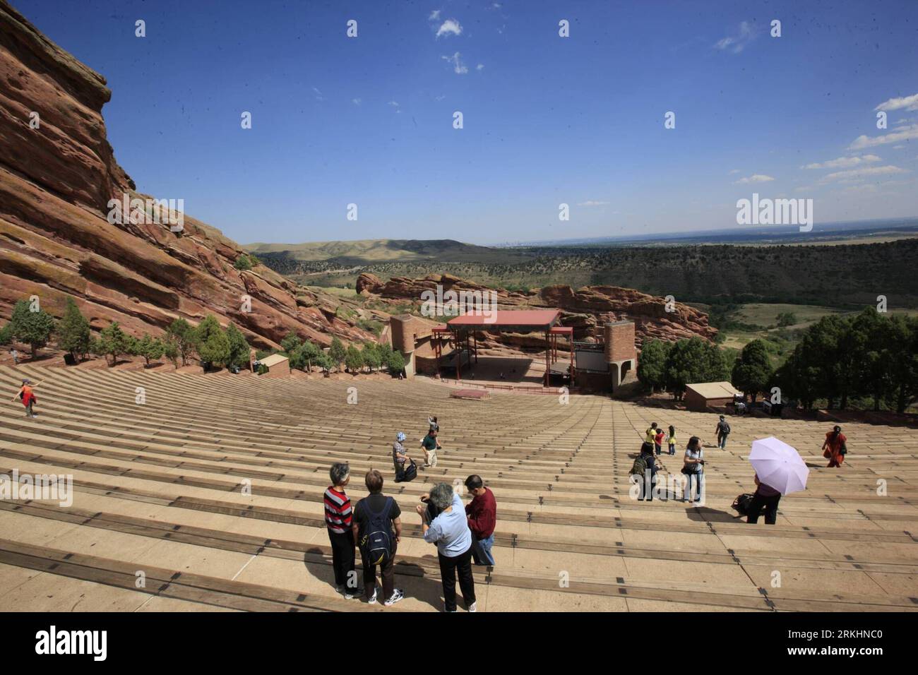 Denver red rocks park and amphitheatre hi-res stock photography and ...