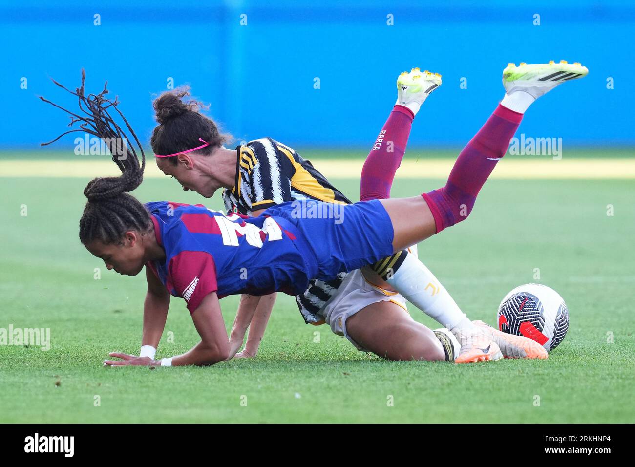 Barcelona, Spain. 24th Aug, 2023. Barbara Bonansea of Juventus and ...