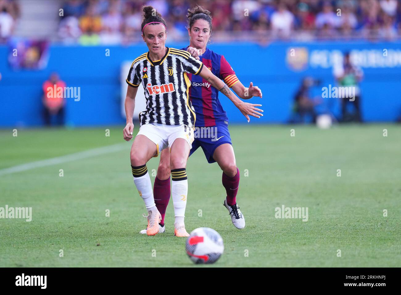 Barcelona, Spain. 24th Aug, 2023. Barbara Bonansea of Juventus and ...