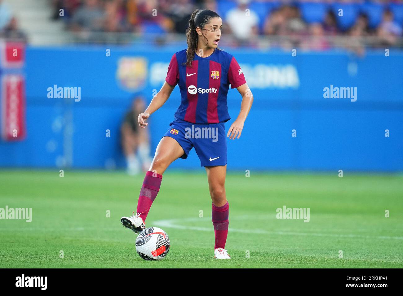 Barcelona, Spain. 24th Aug, 2023. Jana Fernandez of FC Barcelona during ...