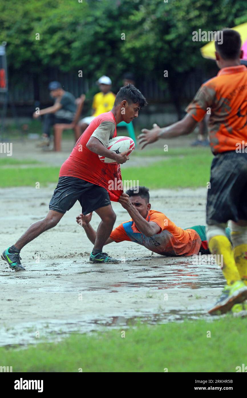 Rugby match betweenCity Sports BD and Mojammel Momtaz Foundation at ...
