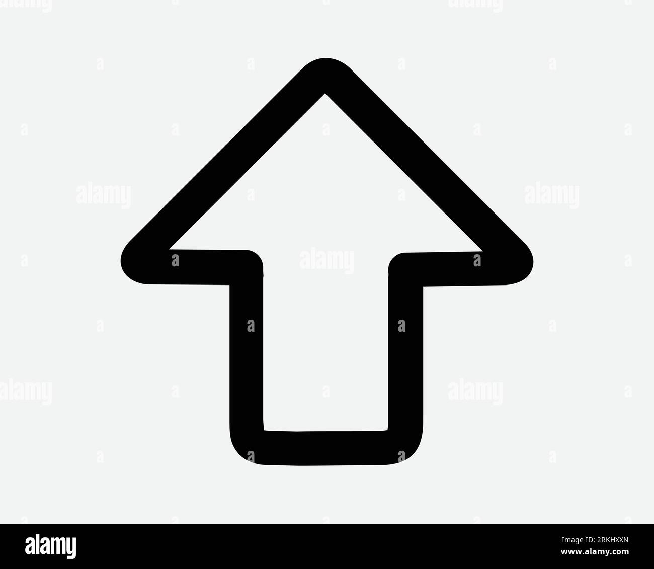 Straight icon line simple Stock Vector Images - Alamy