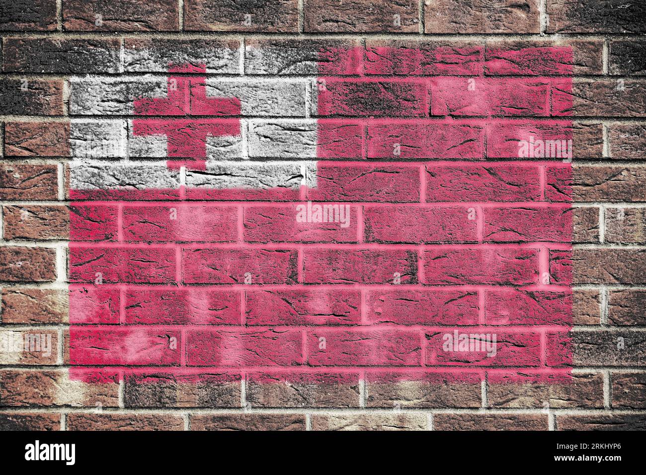 Tonga flag hi-res stock photography and images - Alamy