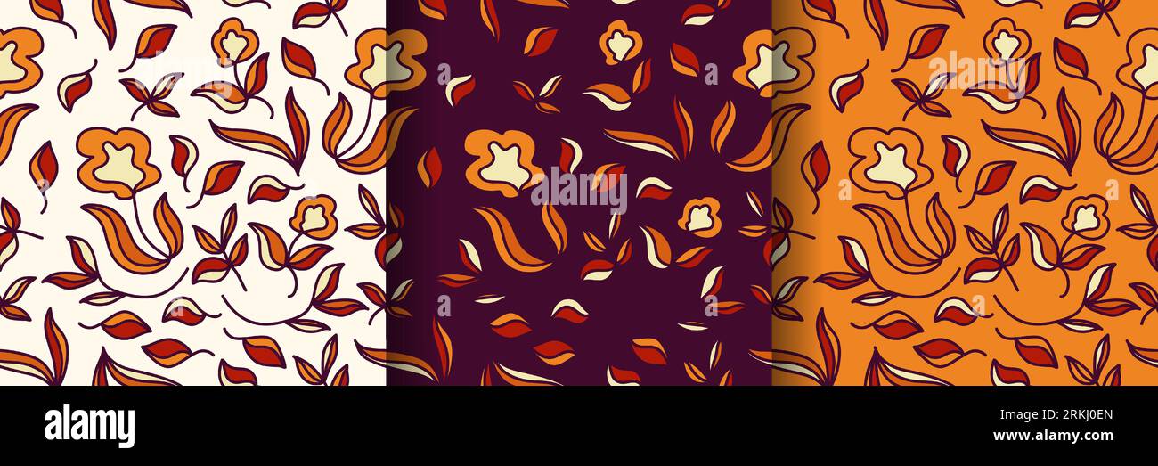 Three motif variations Stock Vector Images - Alamy