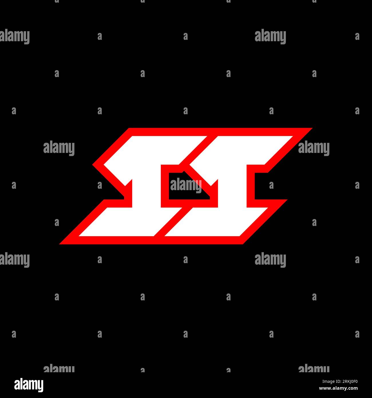 IJ logo design, initial IJ letter design with sci-fi style. IJ logo for ...