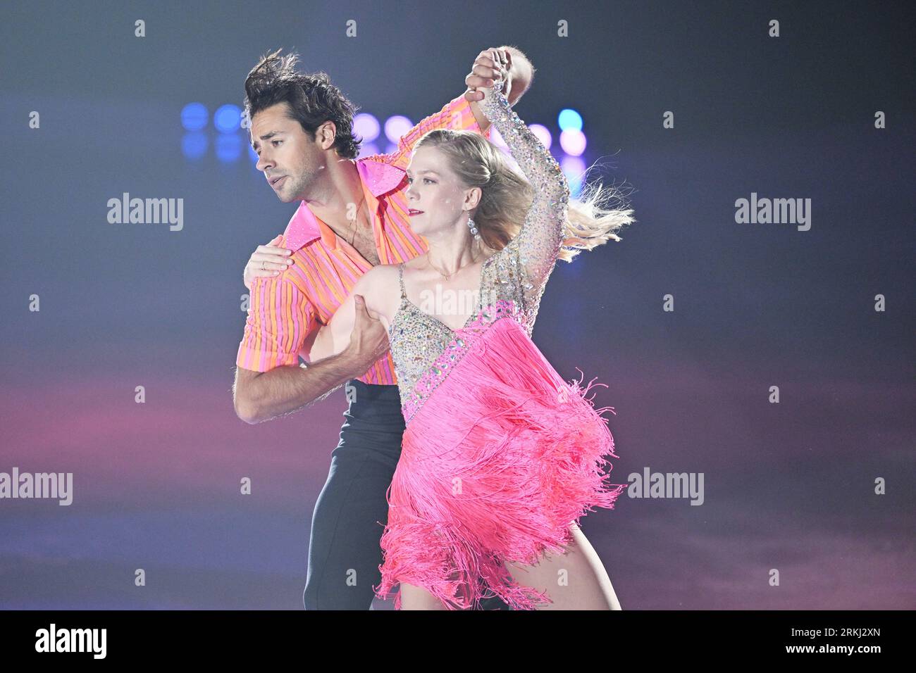 Shinyokohama Skate Center, Kanagawa, Japan. 24th Aug, 2023. Kaitlyn ...