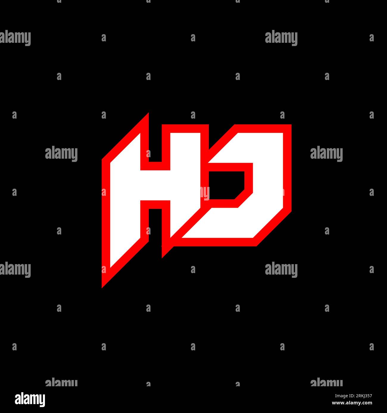 Hj gaming logo hi-res stock photography and images - Alamy