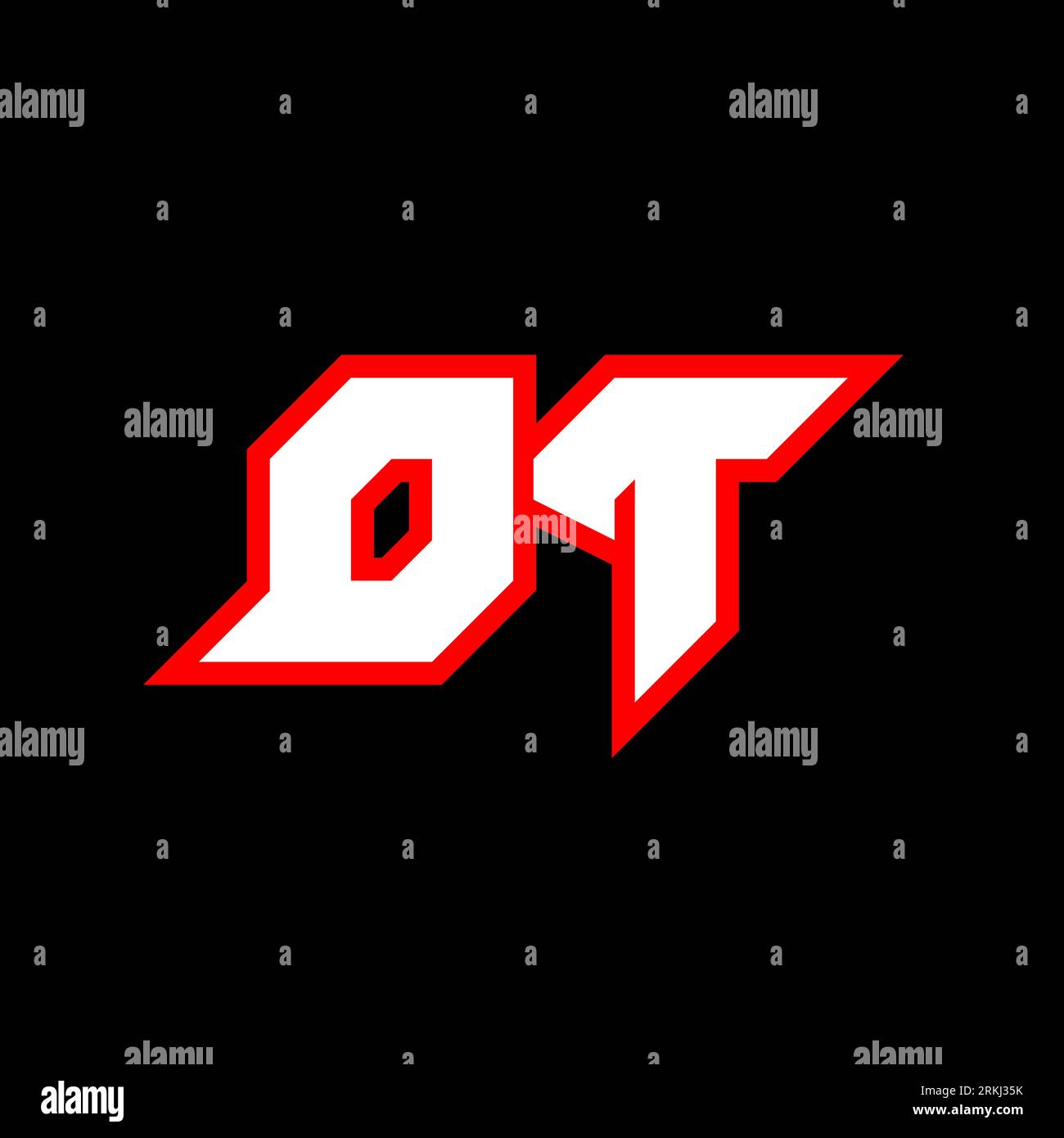 Dt logo design hi-res stock photography and images - Alamy