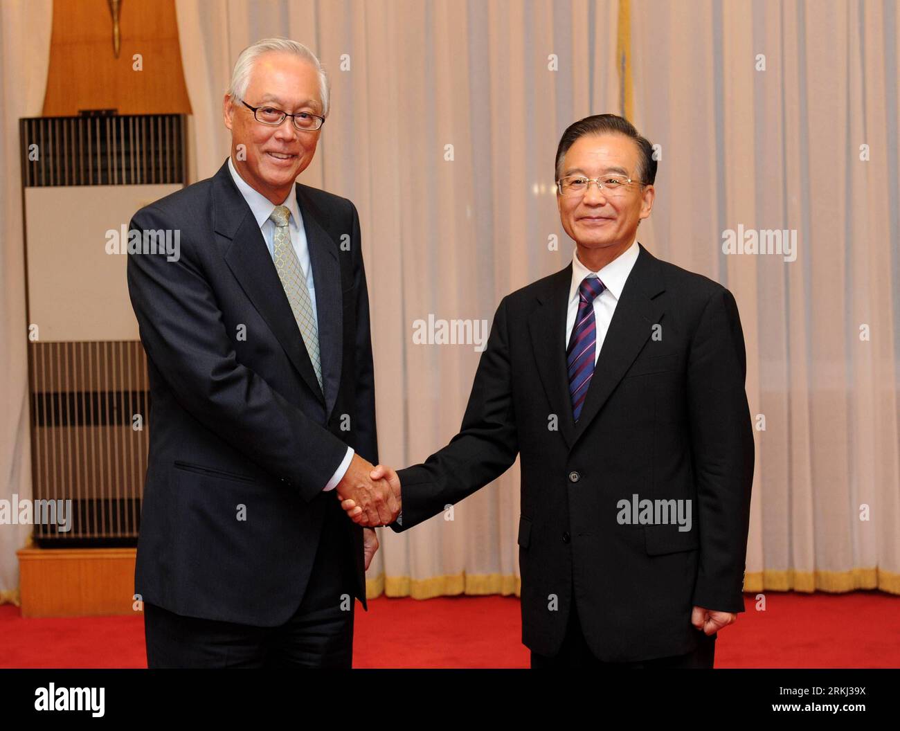 Singapore senior minister chok tong hi-res stock photography and images ...