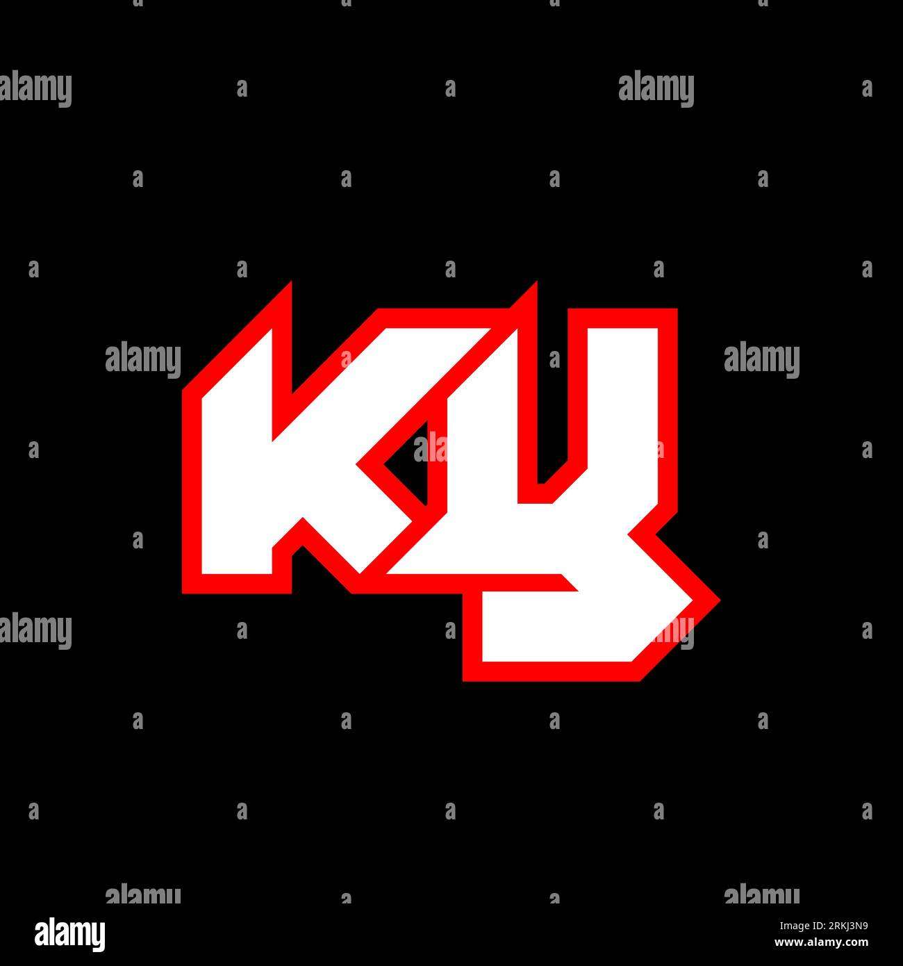 Ky logo Stock Vector Images - Alamy