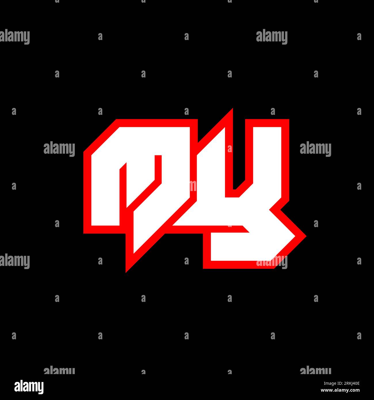My Logo Design Initial My Letter Design With Sci Fi Style My Logo For