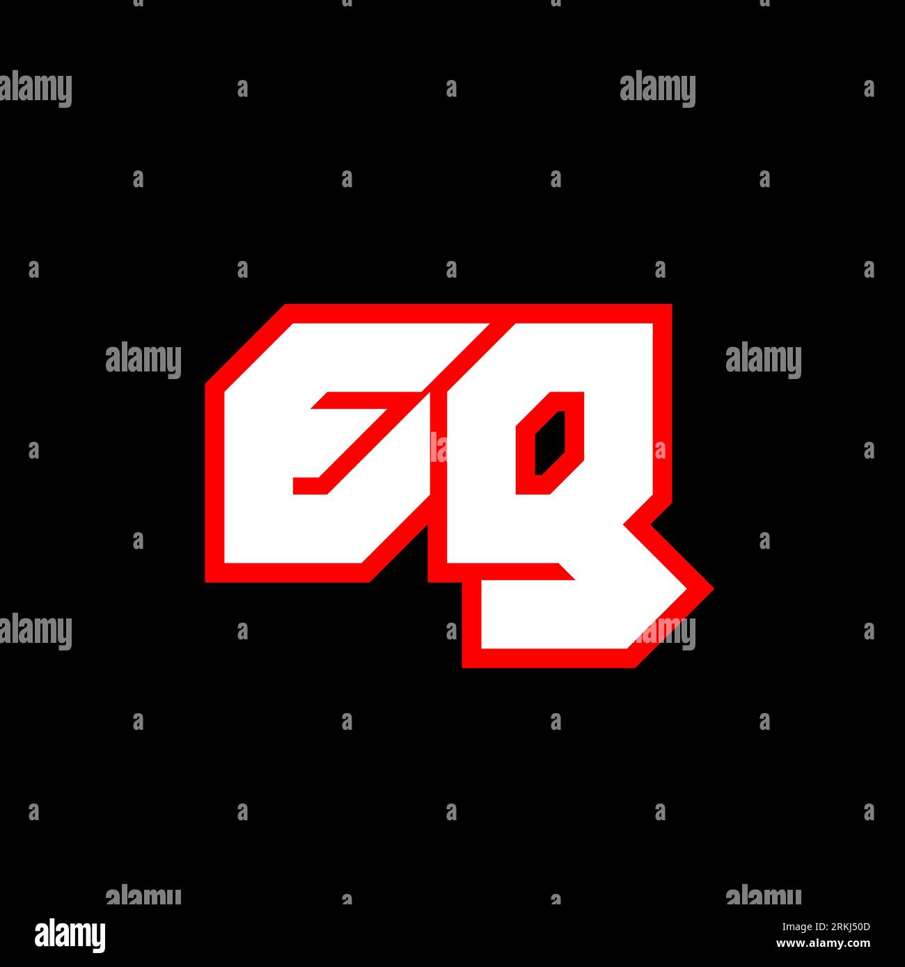 EG logo design, initial EG letter design with sci-fi style. EG logo for ...