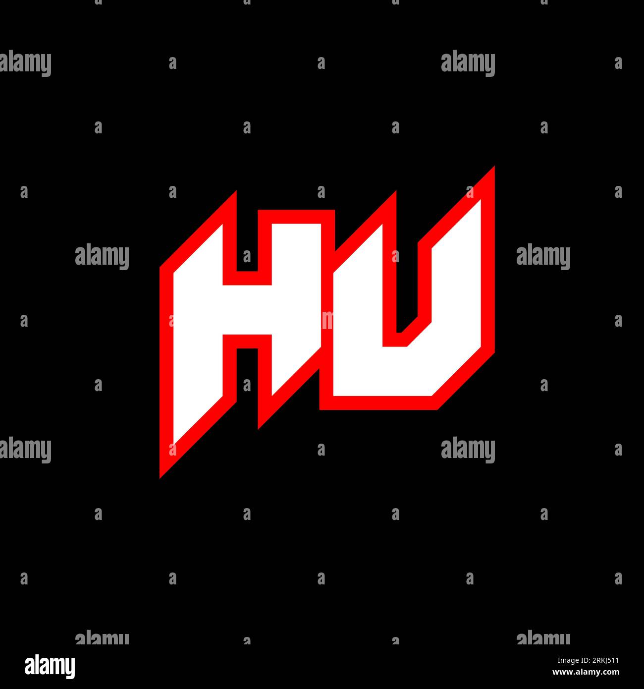 Hu logo Stock Vector Images - Alamy