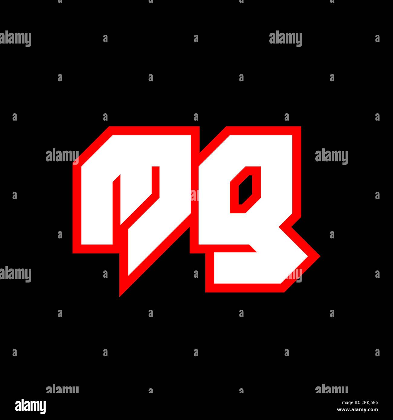 MG logo design, initial MG letter design with sci-fi style. MG logo for ...