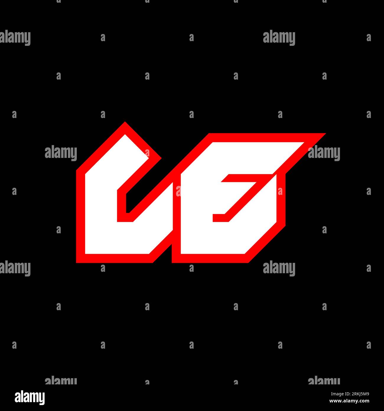 LE logo design, initial LE letter design with sci-fi style. LE logo for ...