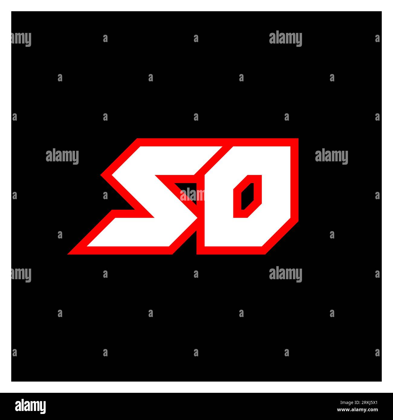 SO logo design, initial SO letter design with sci-fi style. SO logo for ...