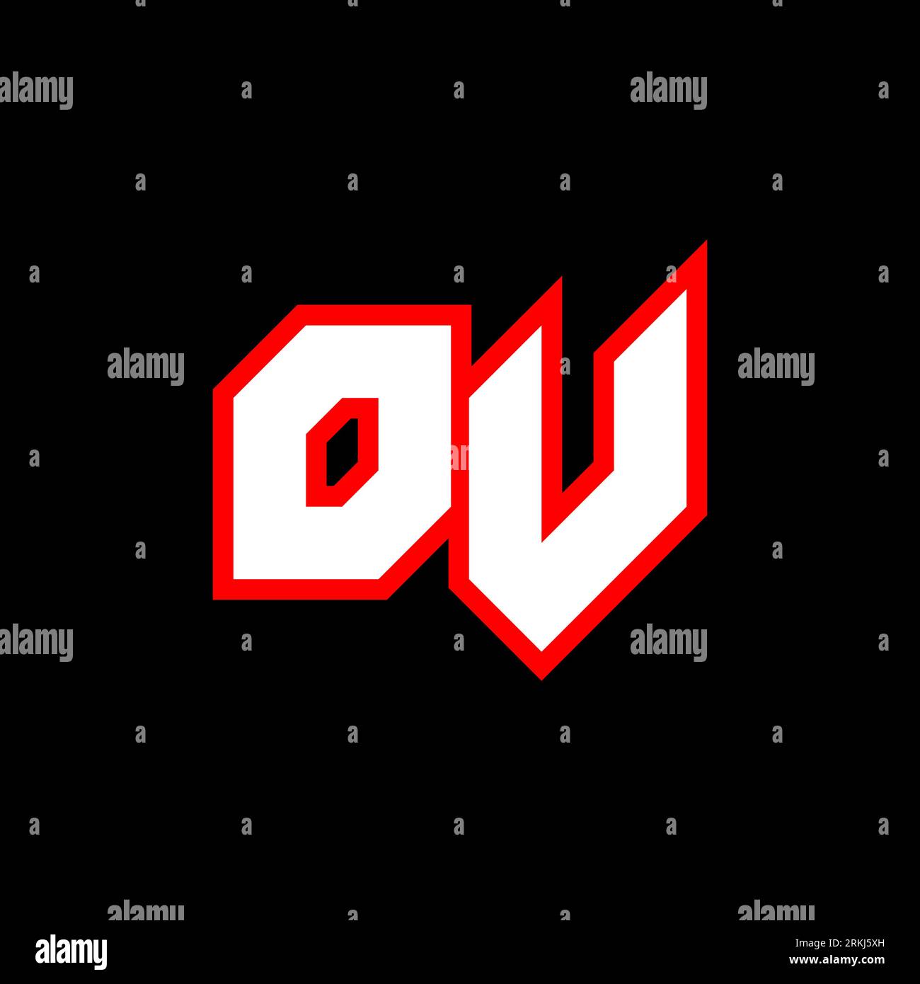 V o initial Stock Vector Images - Alamy