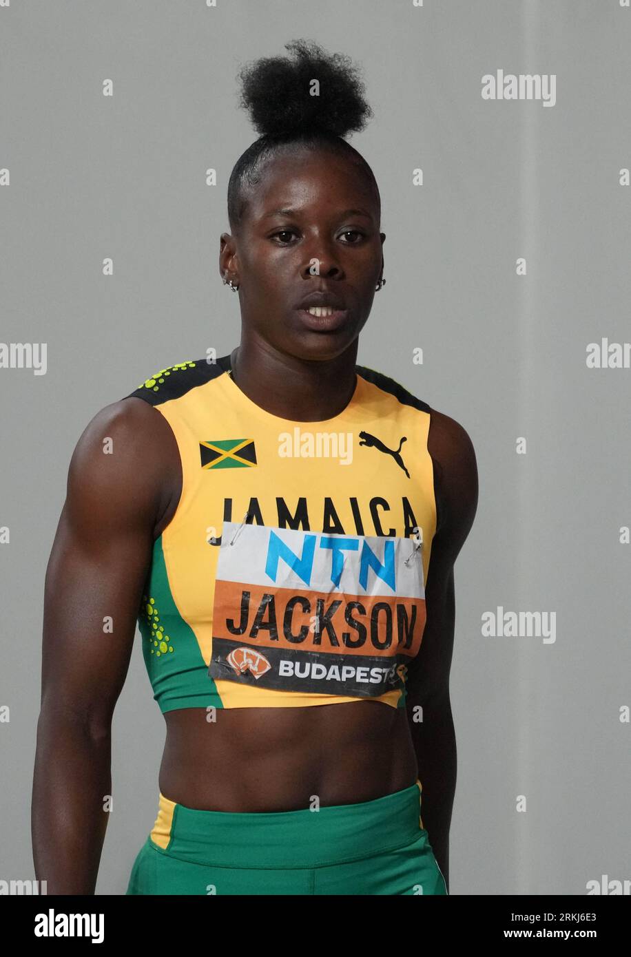 Shericka JACKSON of JAM Semi - Final Heat 1 200 METRES WOMEN during the ...