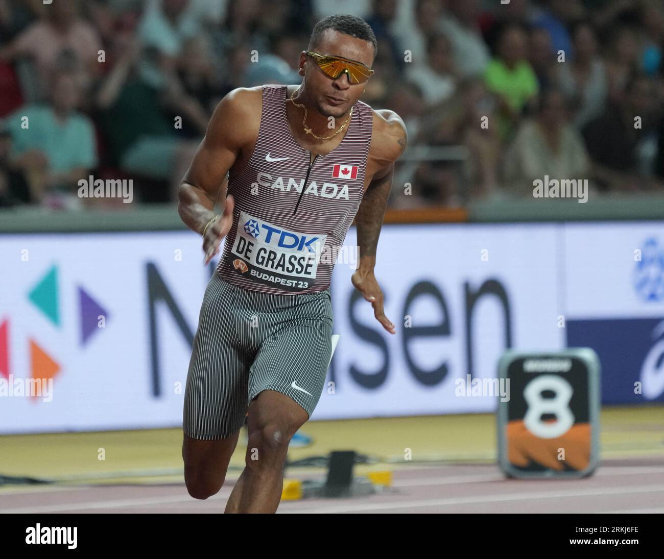 Andre de grasse 200 metres hi-res stock photography and images - Alamy