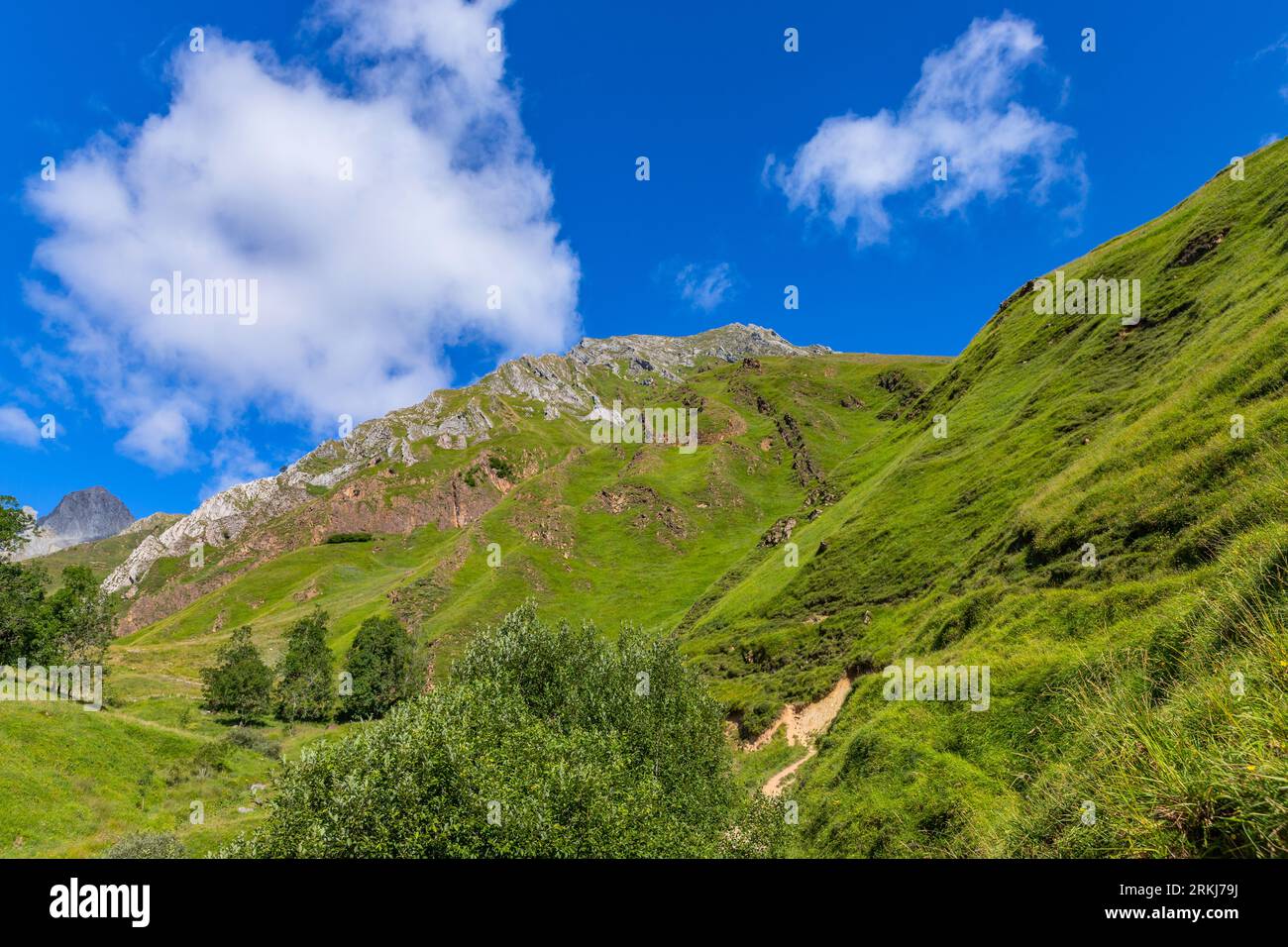Massif of Las Ubinas between Asturias and Leon. In the Natural Parks of ...