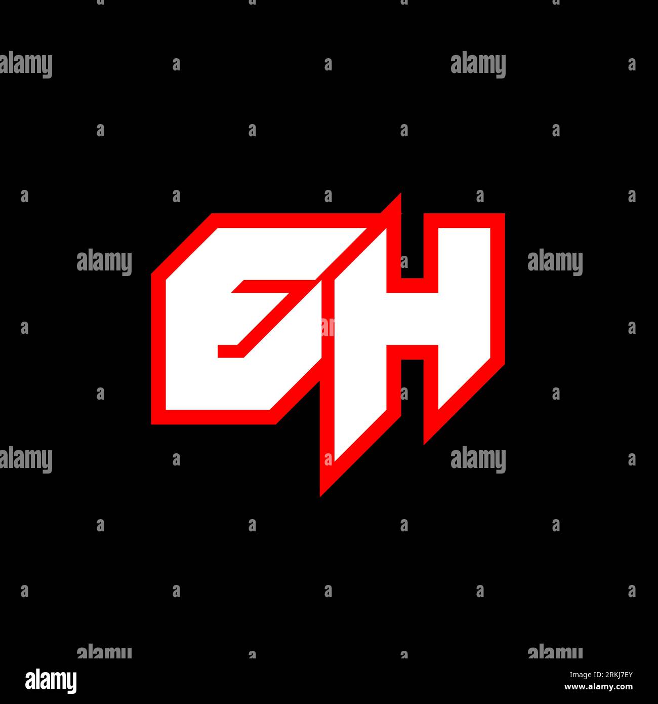 EH logo design, initial EH letter design with sci-fi style. EH logo for ...
