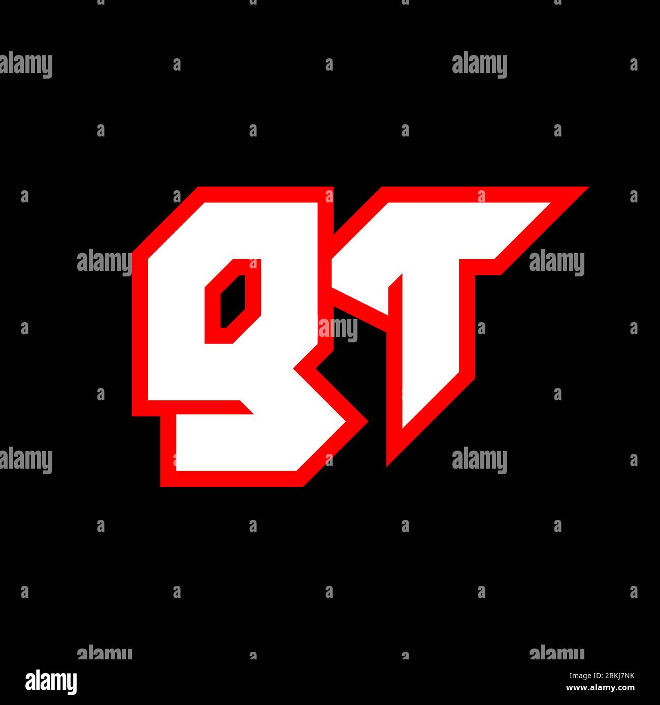 GT logo design, initial GT letter design with sci-fi style. GT logo for ...