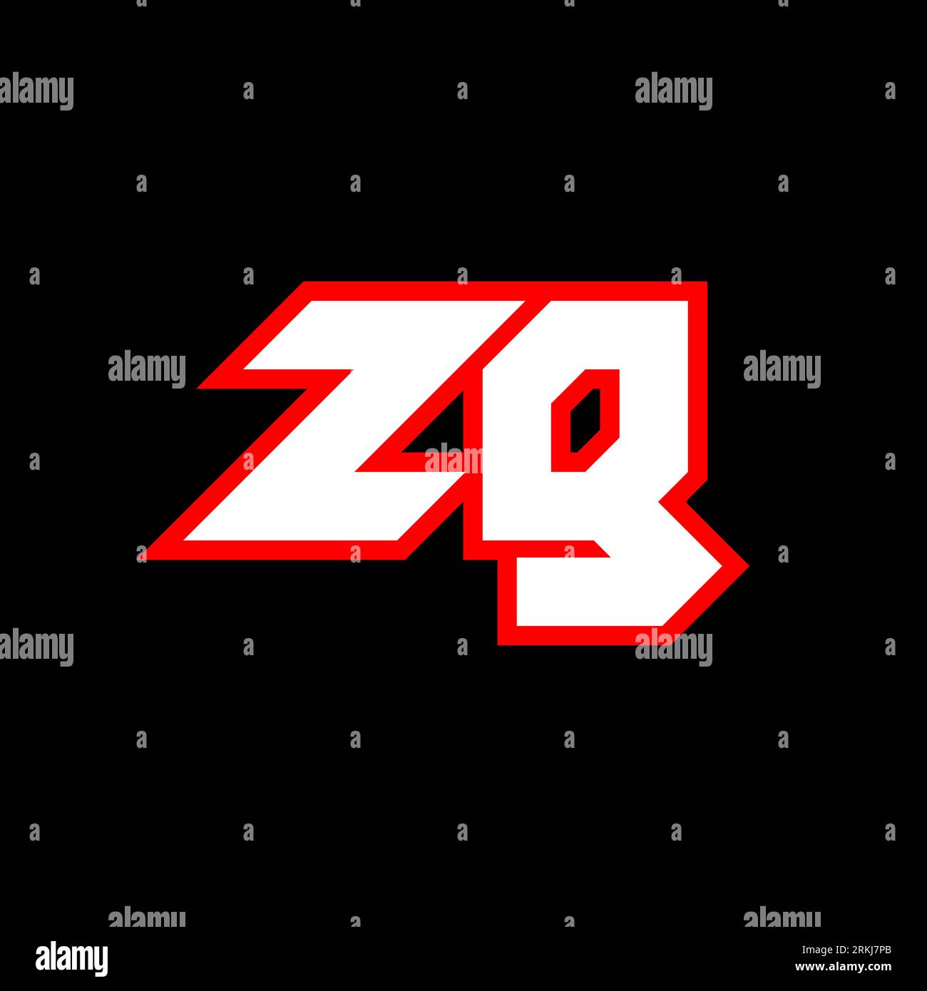 ZG logo design, initial ZG letter design with sci-fi style. ZG logo for ...
