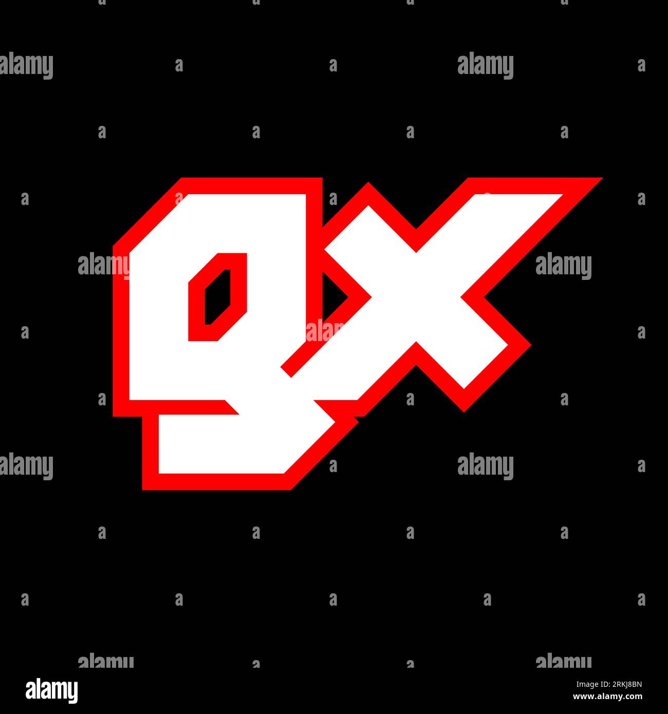 GX logo design, initial GX letter design with sci-fi style. GX logo for ...