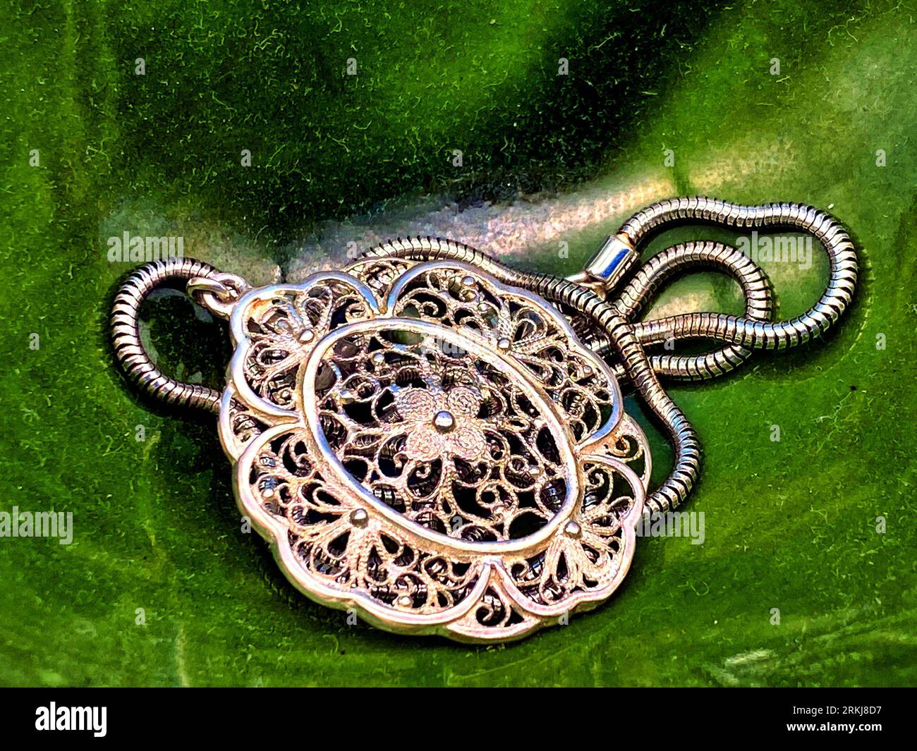 Intricate silver hi-res stock photography and images - Alamy