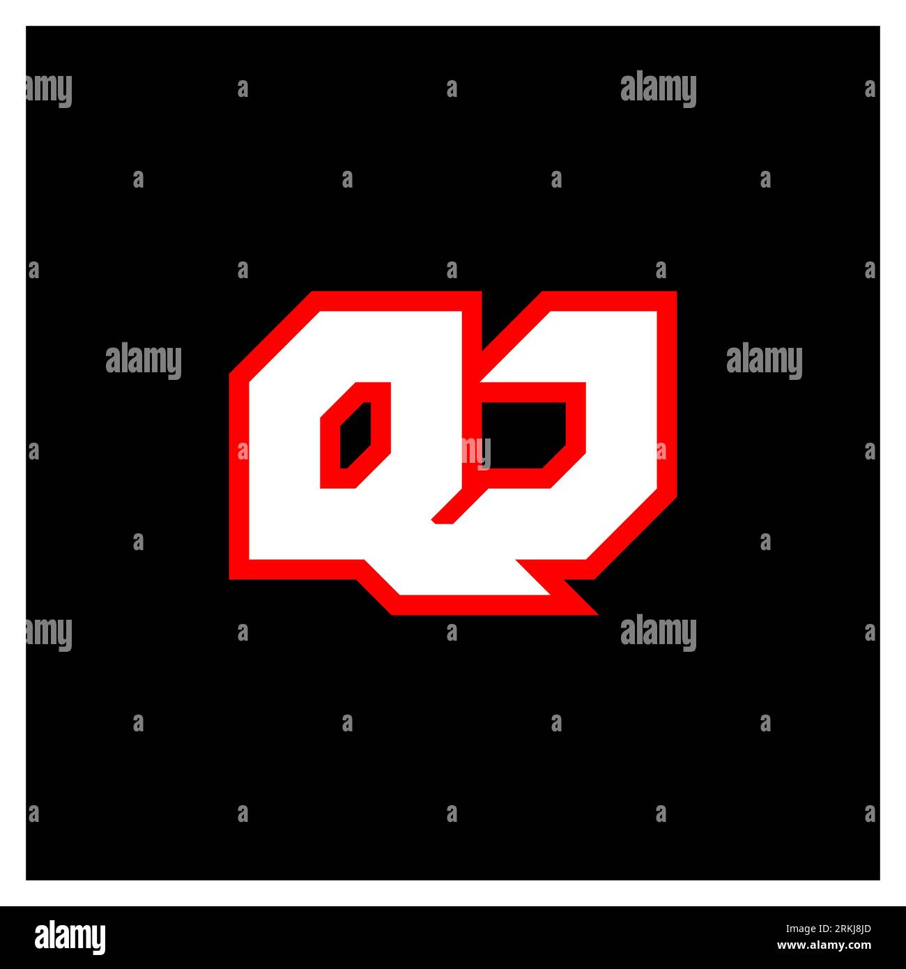 Qj gaming logo hi-res stock photography and images - Alamy