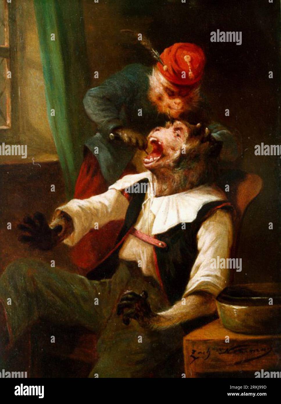 Monkey dentist hi-res stock photography and images - Alamy