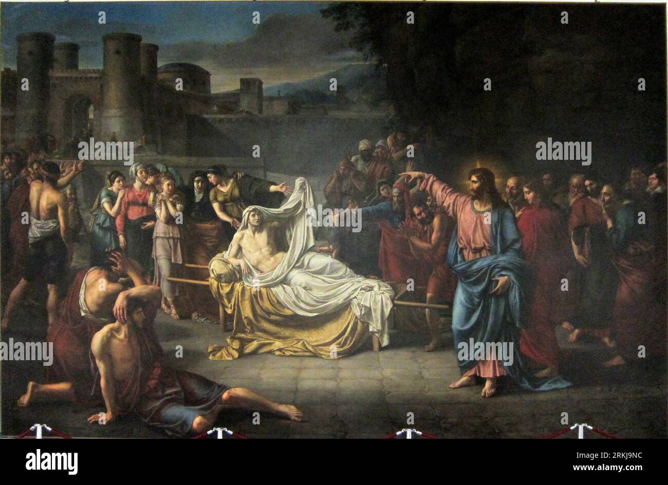 The resurrection of the son of the widow of Naim 1816 by Jean-Baptiste ...