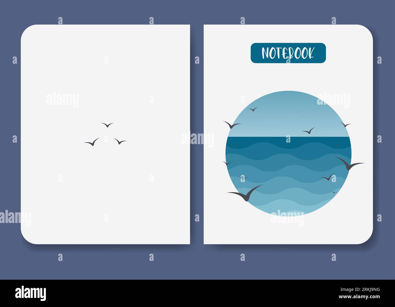 Notepad and water Stock Vector Images - Alamy