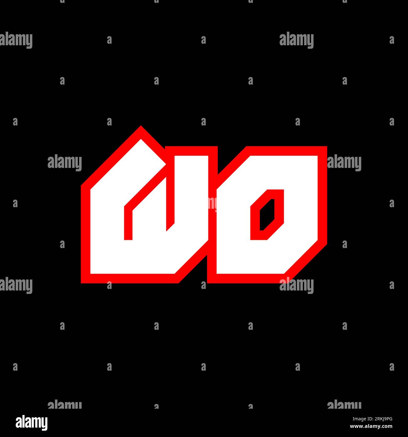 Wo letter Stock Vector Images - Alamy