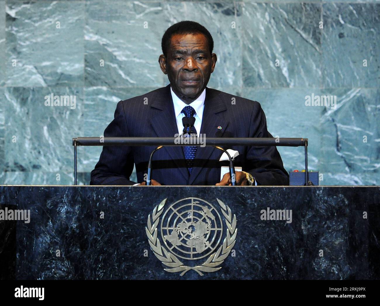 Teodoro obiang nguema mbasogo hi-res stock photography and images - Alamy