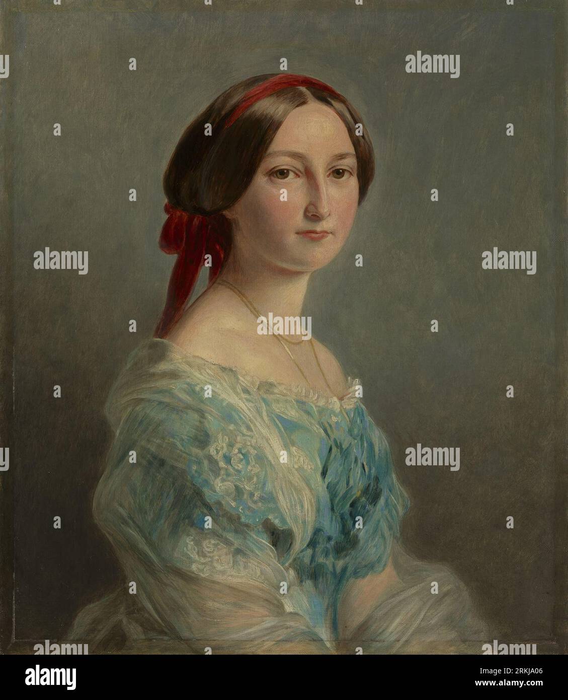 Princess Adelaide of Hohenlohe-Langenburg (1835-1900) 1853 by William ...