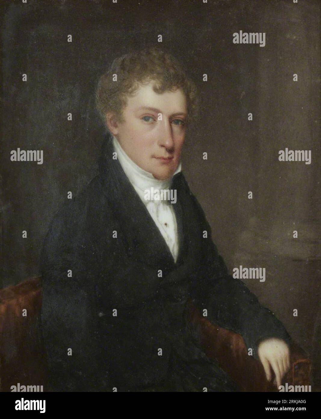 The Reverend Frederick Emanuel Hippolyte Curzon (1795-1871) circa 1820 ...