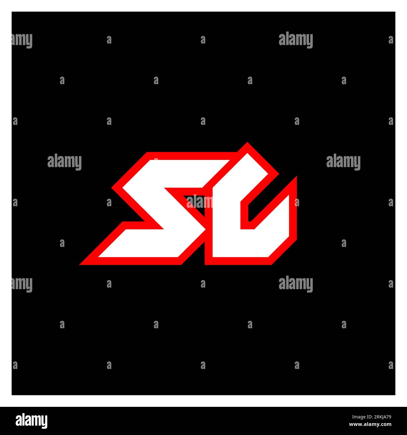 SL logo design, initial SL letter design with sci-fi style. SL logo for ...