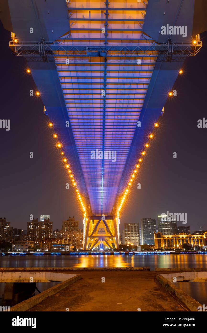 Shanghai bridge bridge bridge structure hi-res stock photography and ...