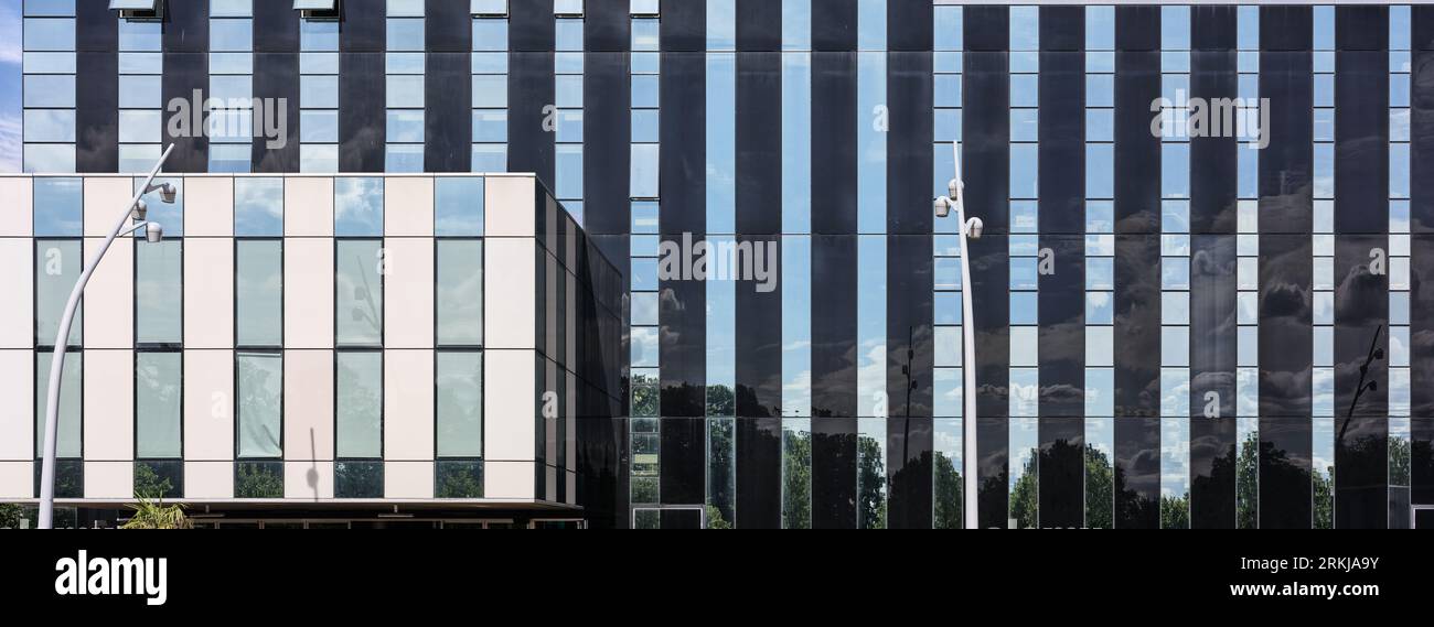 The Cube building at Corby, England Stock Photo - Alamy