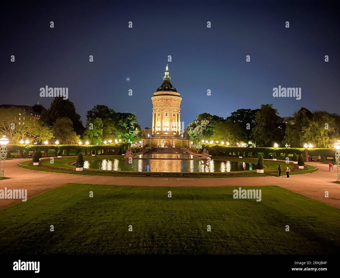 View of mannheim hi-res stock photography and images - Alamy