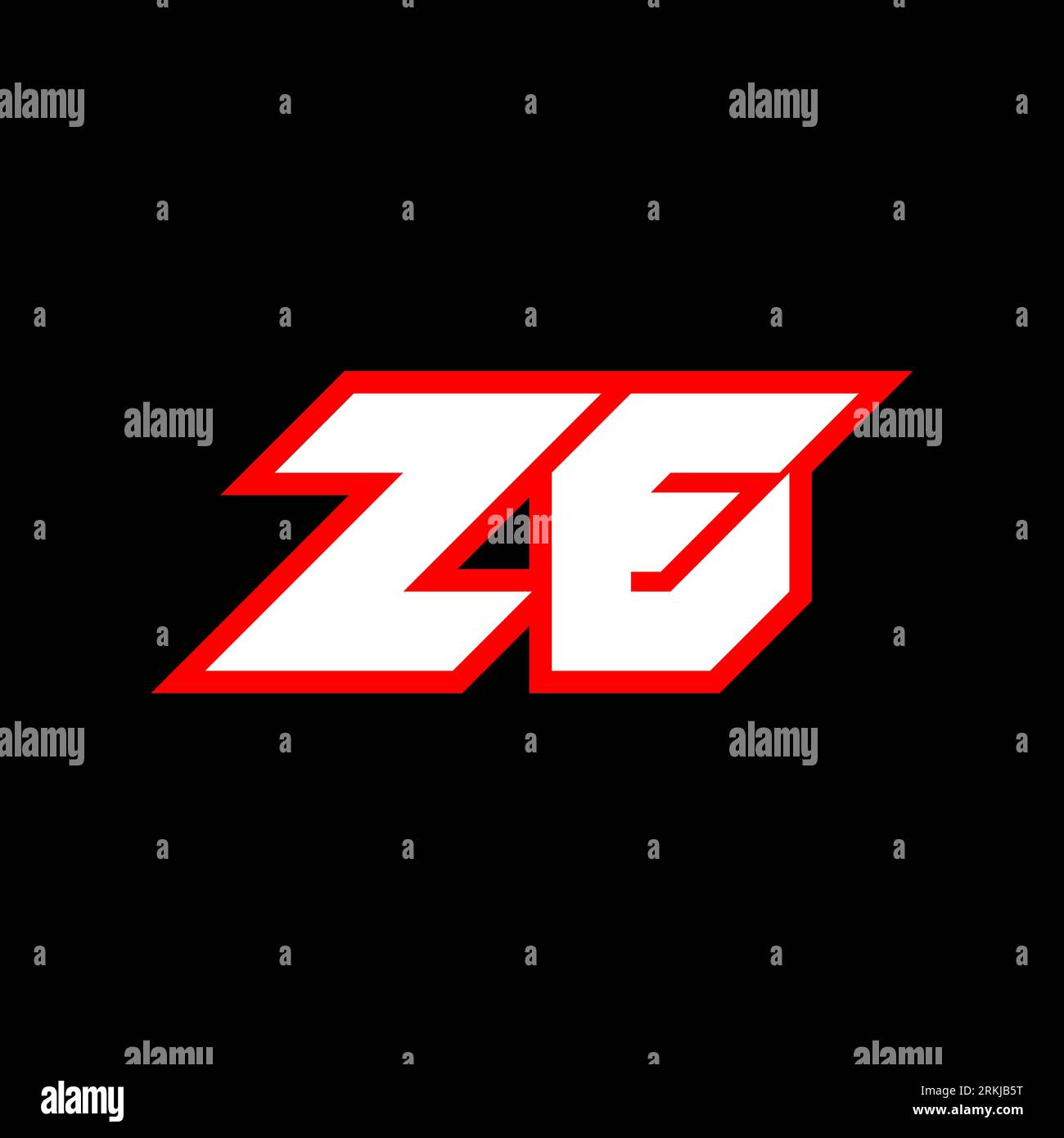 ZE logo design, initial ZE letter design with sci-fi style. ZE logo for ...