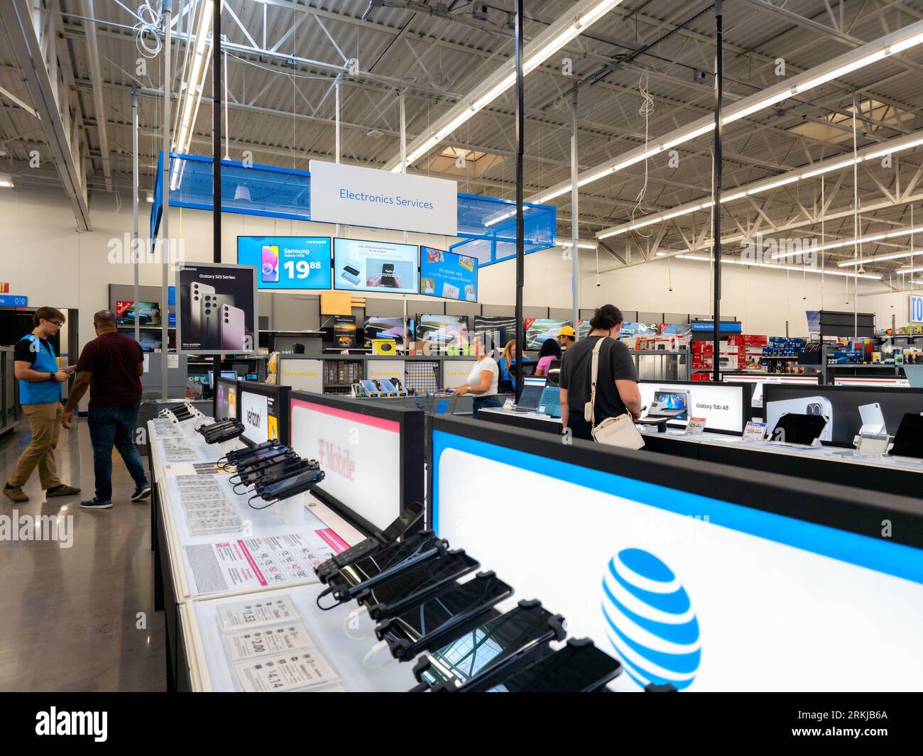 New Hartford, New York - Aug 6, 2023: Close-up View of Electronics ...