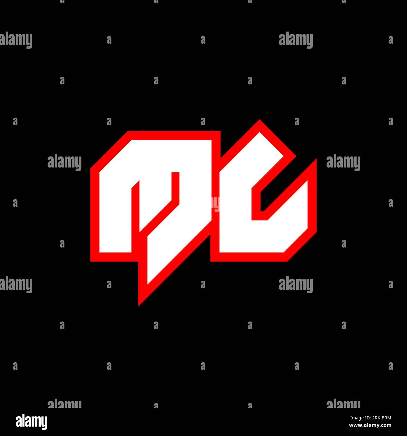 ML logo design, initial ML letter design with sci-fi style. ML logo for ...