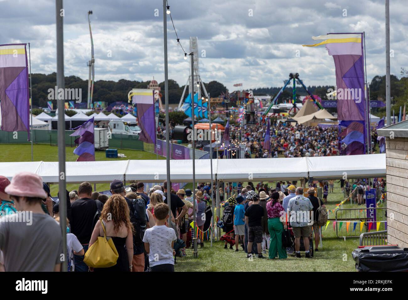 CarFest, Laverstoke Park Farm, Hampshire, UK. 25th Aug, 2023. Created ...