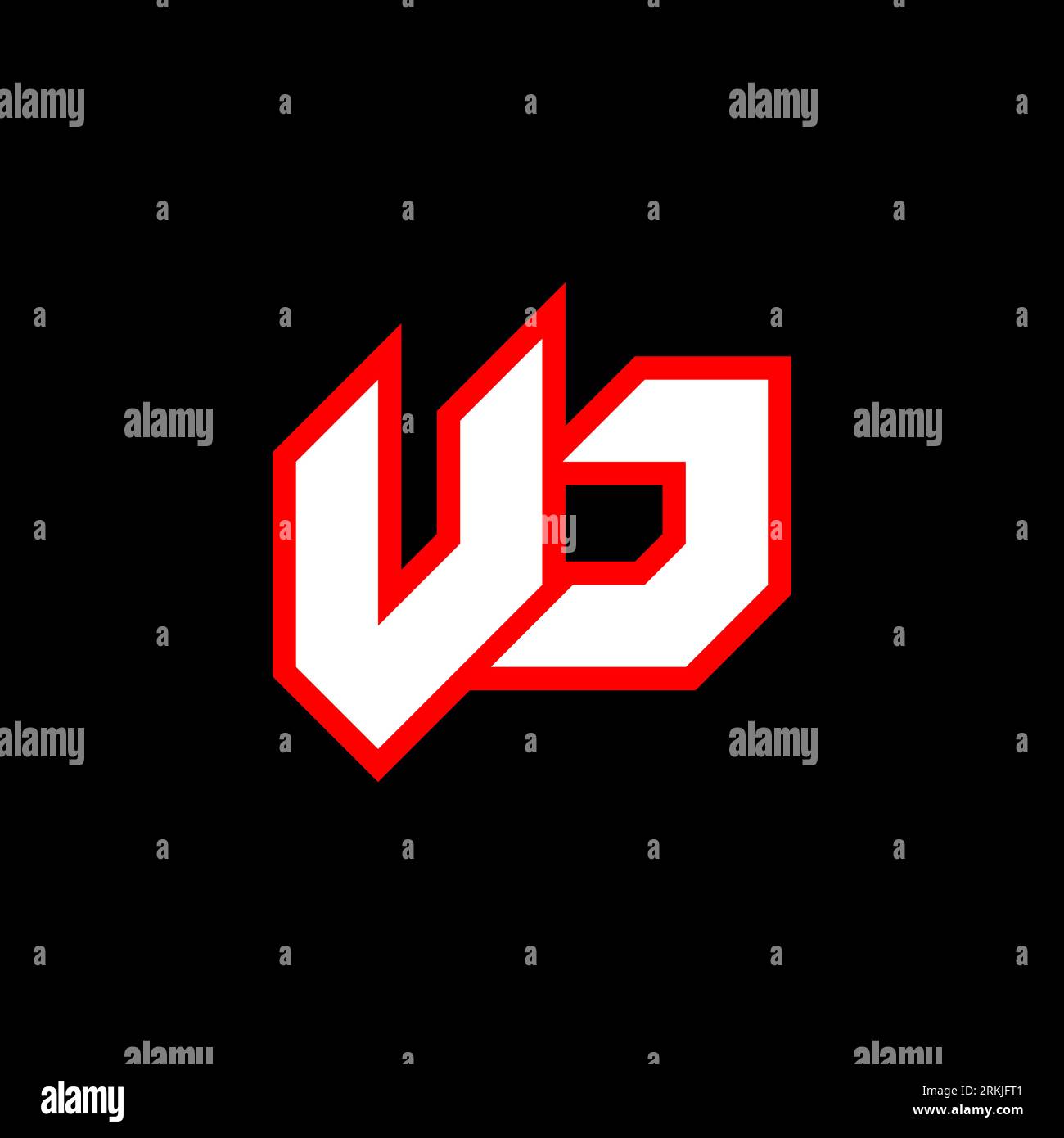 VJ logo design, initial VJ letter design with sci-fi style. VJ logo for ...