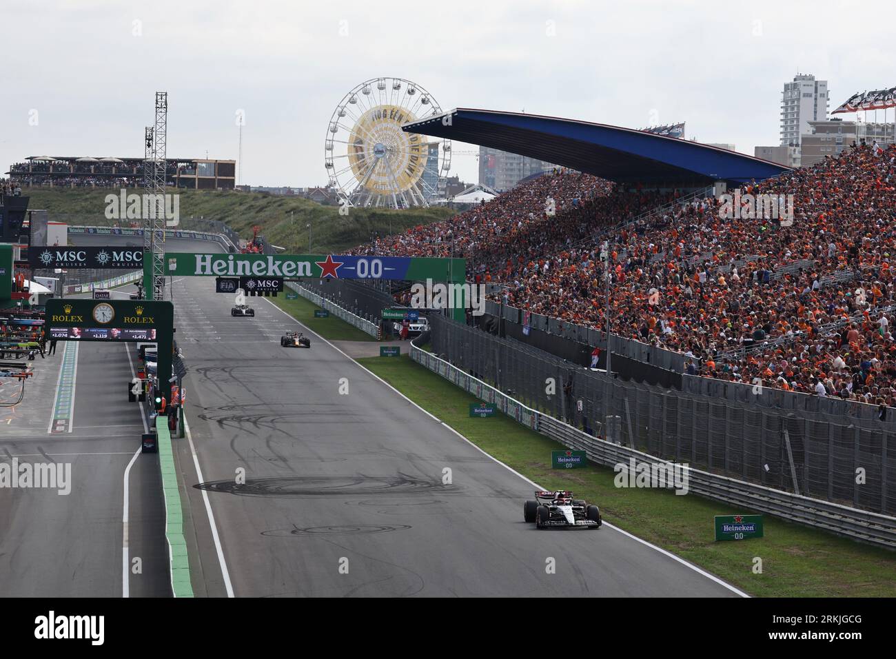 Yuki Tsunoda (JPN) AlphaTauri AT04. Credit: James Moy/Alamy Live News ...
