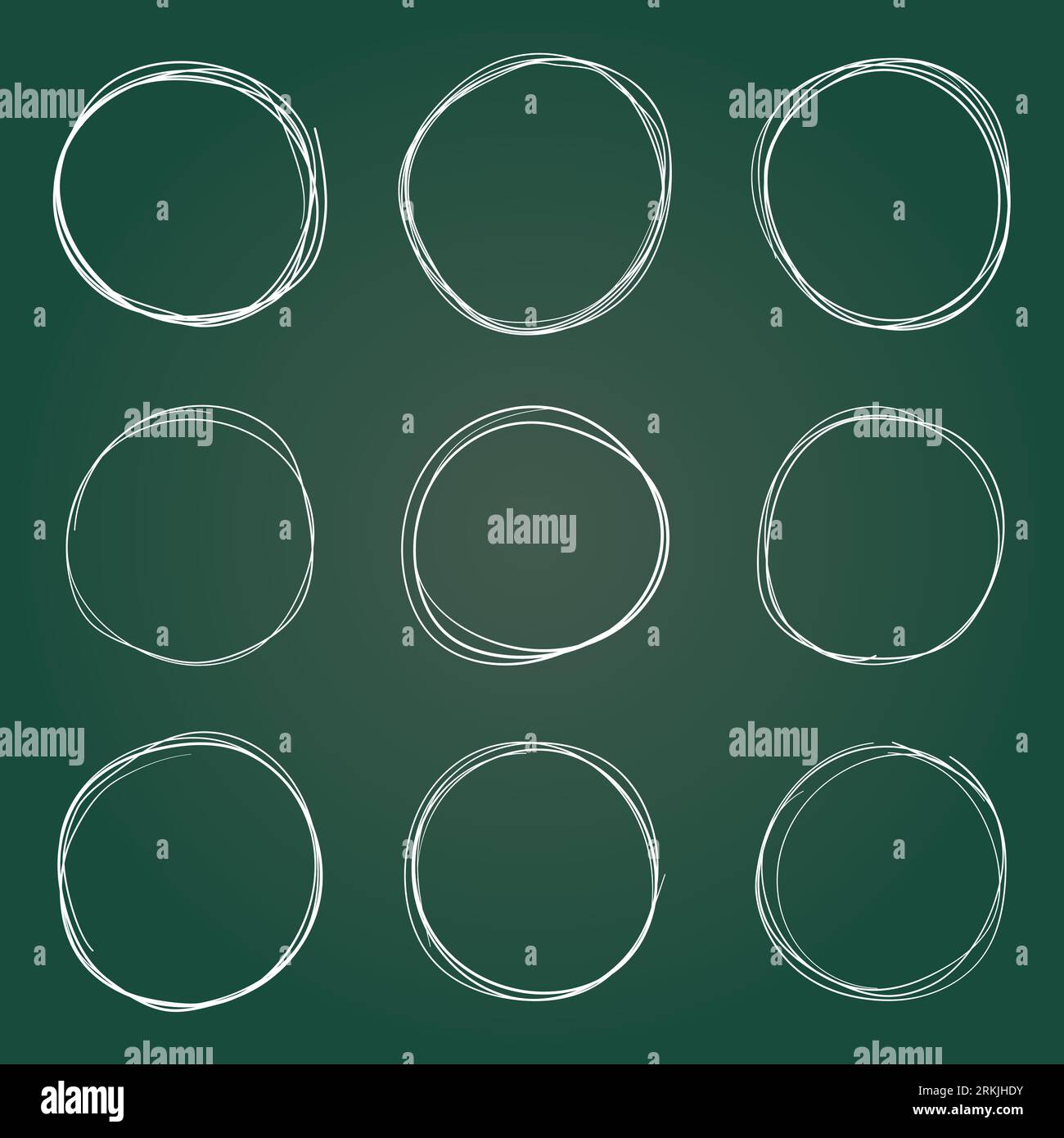 Circle line sketch icon in hand drawn style. Circular scribble doodle ...