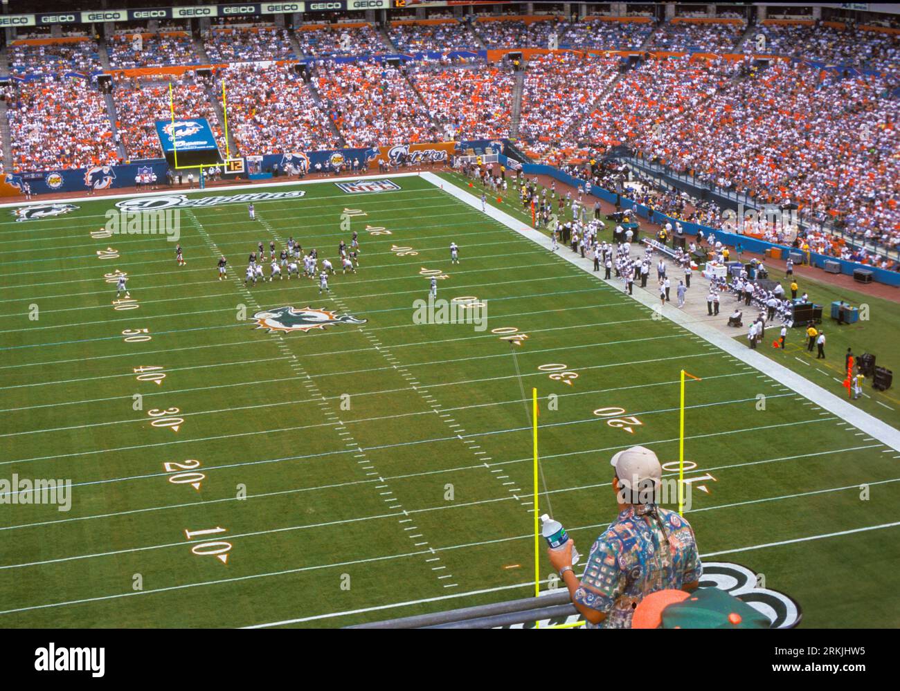 American football stadium, Miami, Florida, USA Stock Photo - Alamy